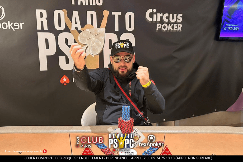 Imad Moumen vainqueur d'un Road to PSPC Paris record au Club Circus ...